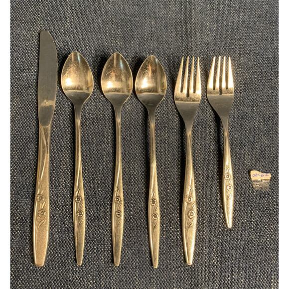 Oneida | Kitchen | Vintage Oneida Northland Stainless Flatware 6 Pieces ...
